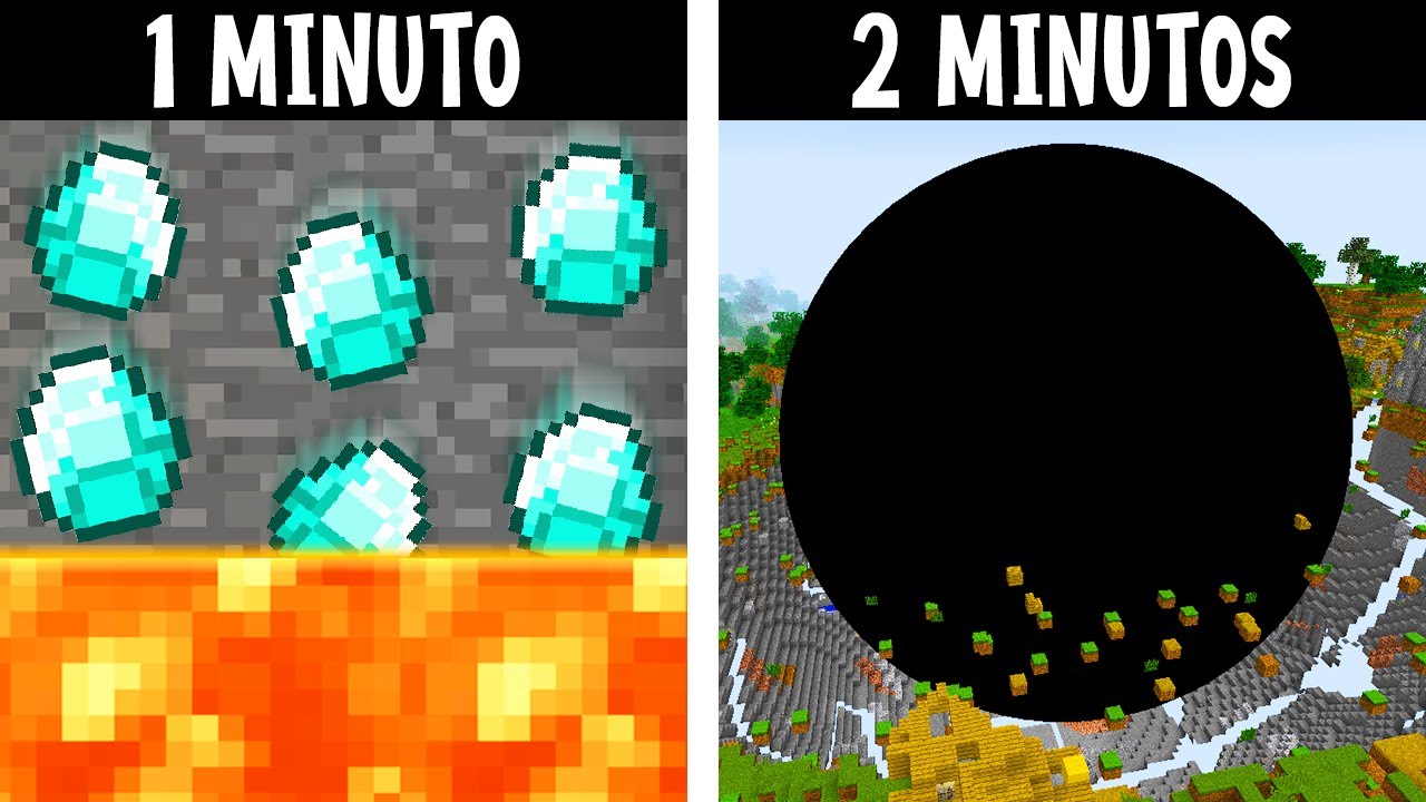 A CADA 1 MINUTO UM DESASTRE ACONTECE NO MINECRAFT - YouTube