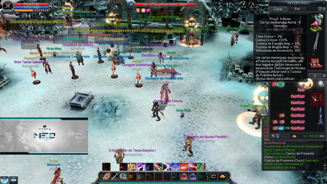 Cabal Neo - Rush - Em Buca Do Premium e Kred - YouTube