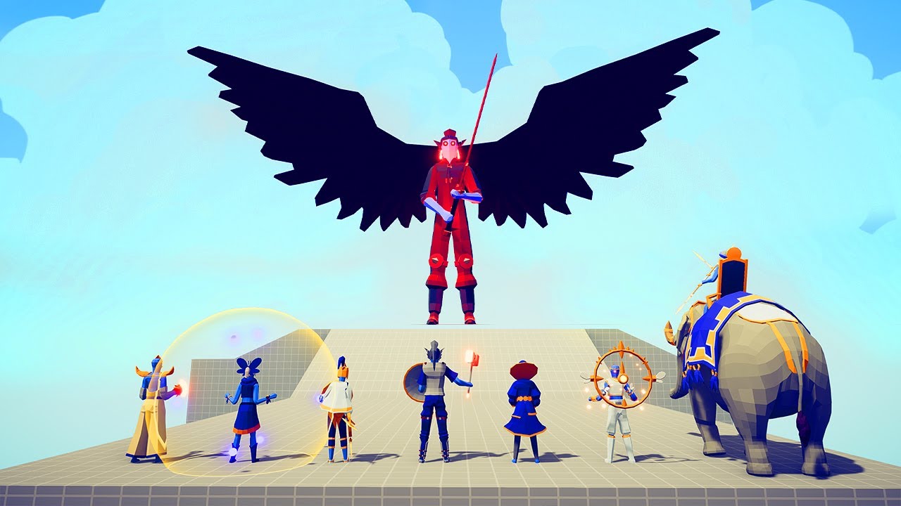 FALLEN ANGEL vs EVERY FACTION | TABS - Totally Accurate Battle ...