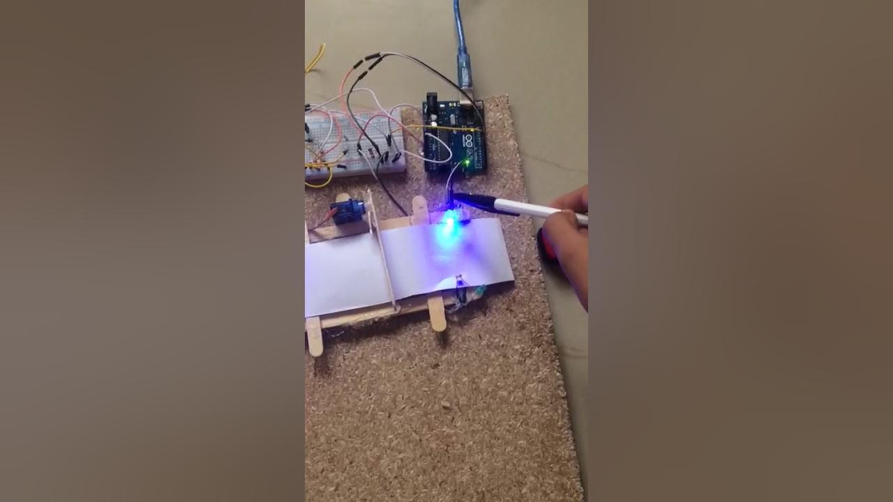 ELECTRONIC GATE/AUTOMATIC GATE using Arduino and Light Dependent ...