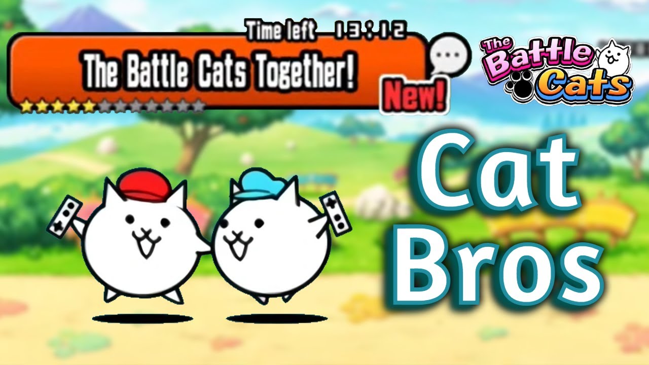 The battle cats Together! | [Desbloqueo : Cat Bros] | The Battle Cats ...