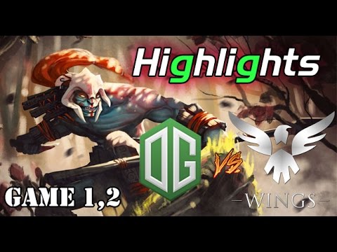 Ti6 Highlights OG Vs Wing Group Stage game 1,2 - YouTube