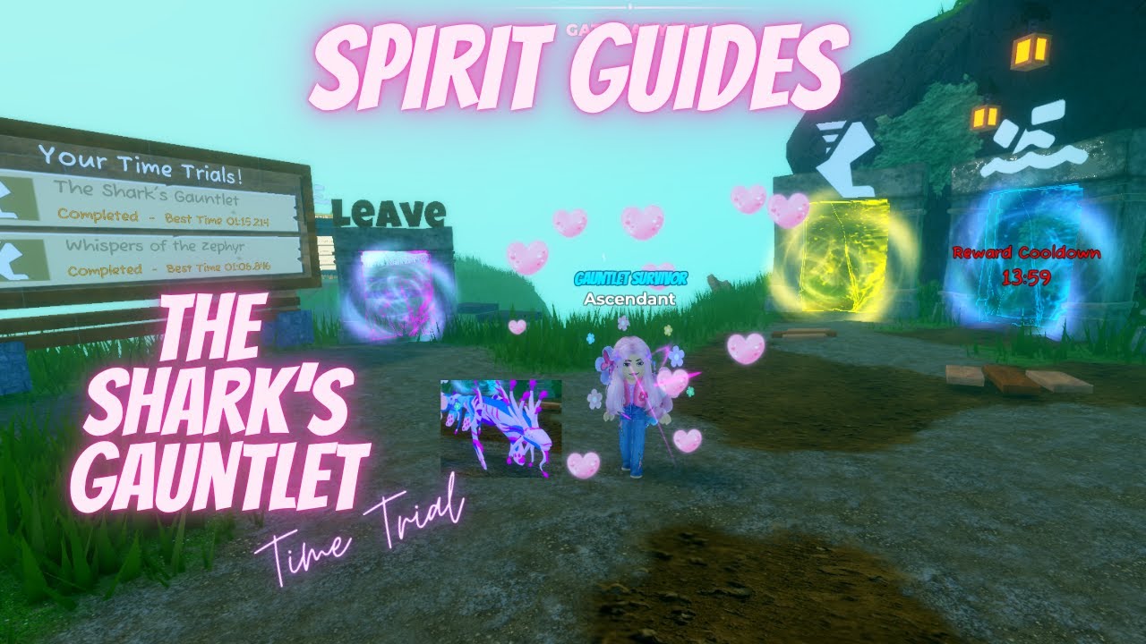 Roblox Spirit Guides The Shark's Gauntlet - YouTube