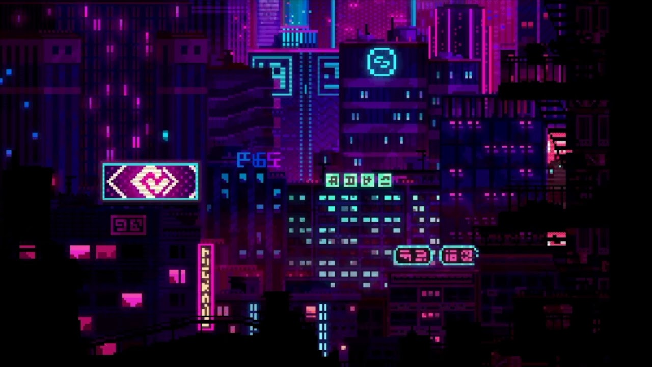 Neon City Ambient - YouTube