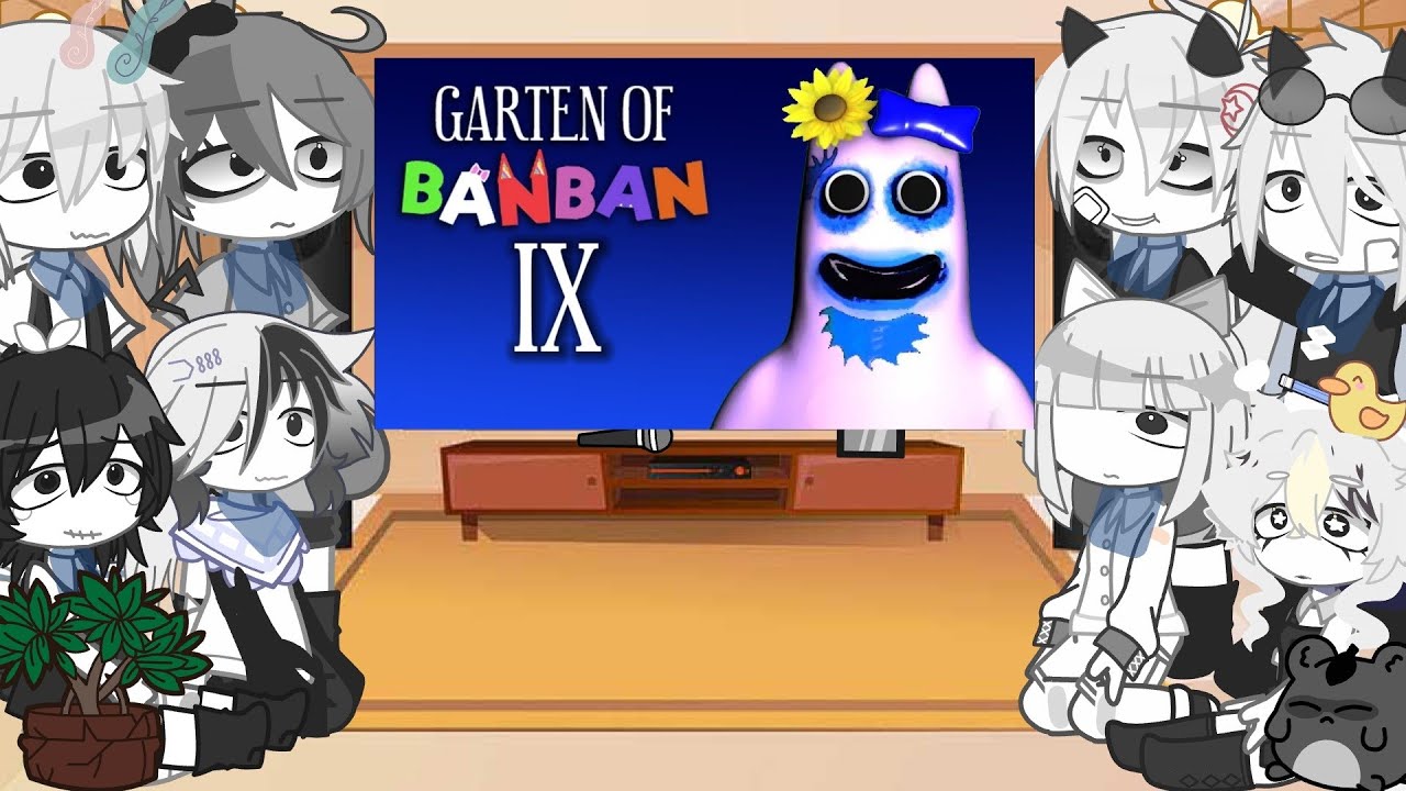FPE React To Garten of Banban 9 Full Game Walkthrough II Gacha Club I🐰 ...