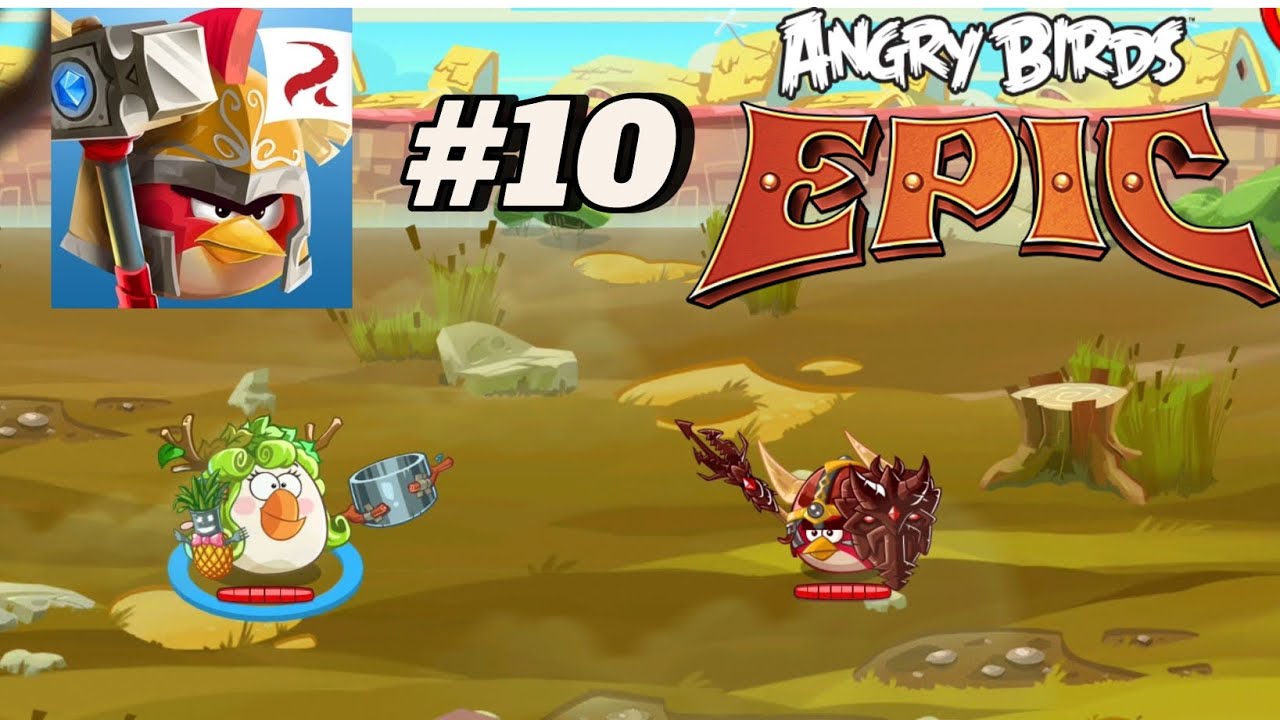Angry Birds Epic (p10): Đánh bại boss Evil Red và lấy thánh kiếm thần ...