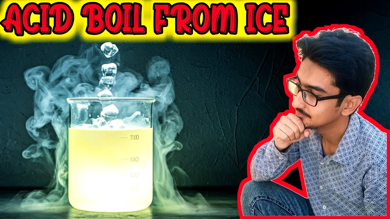 Ice Cube vs Sulphuric Acid: The Mind-blowing Reaction You Won't Believe ...