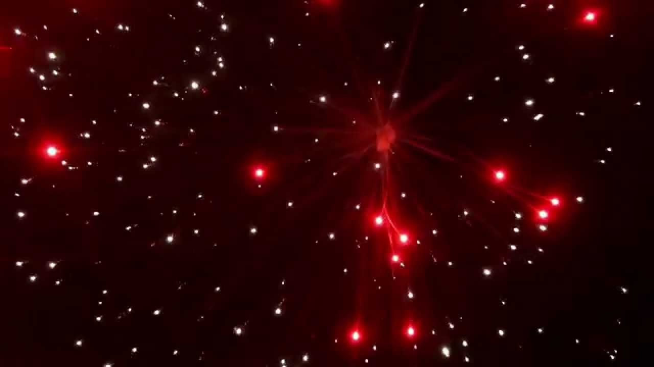 75mm White Blinker Red Stars Nr.605 - Zink Feuerwerk GmbH - YouTube