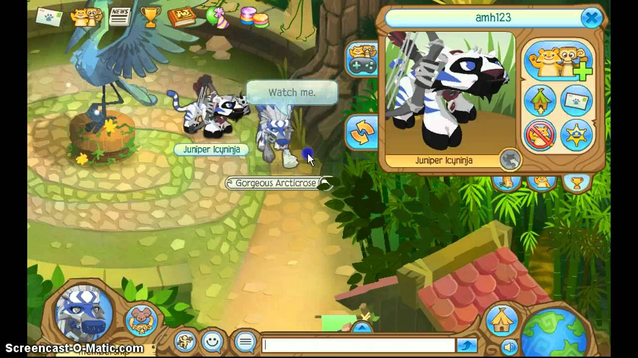 animal jam jamaa township glitch 2012 - YouTube