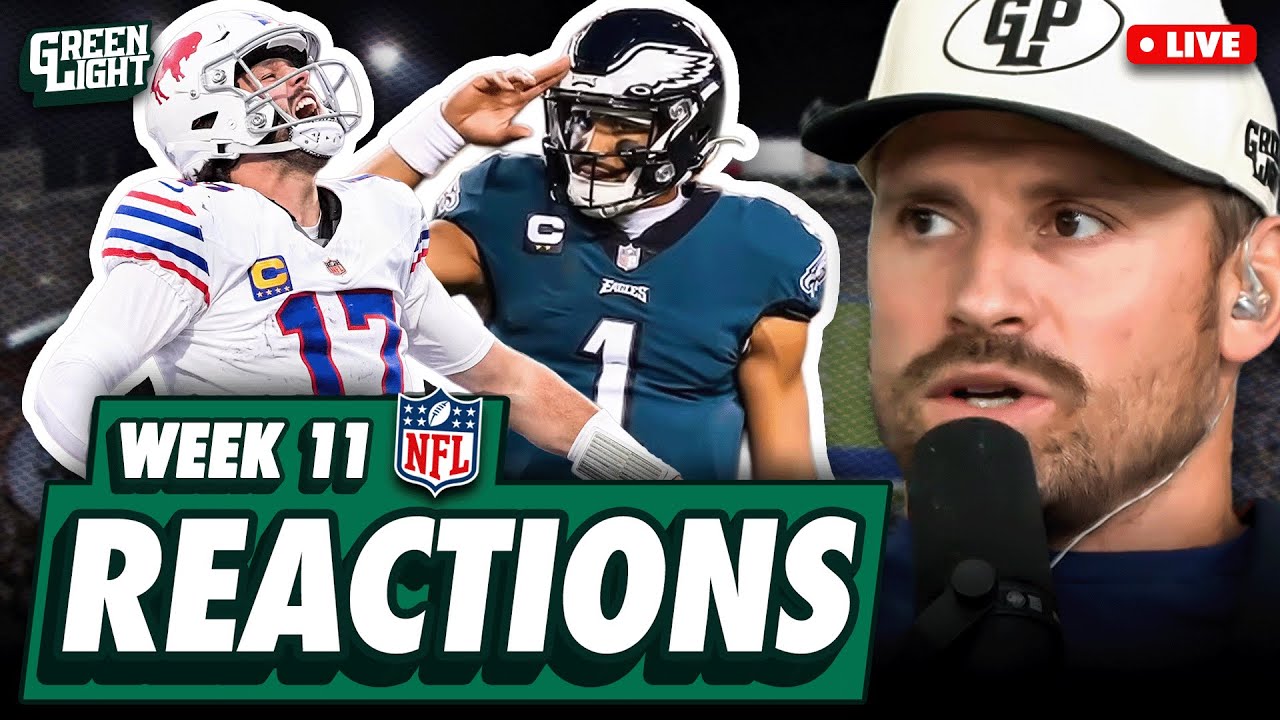 Eagles Defeat Lions, Josh Allen Superhero & NFL Playoff Outlook | NFL ...