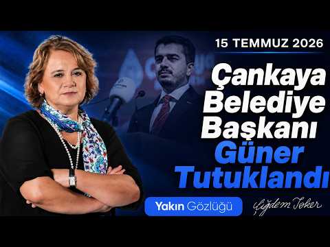 Çankaya Belediye Başkanı Güner Tutuklandı. Güner: “Örgüt şeması sonra çizilecek” dediler.