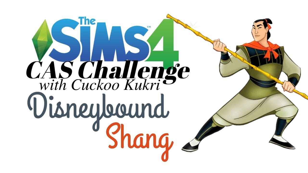 Disneybound Li Shang | Sims 4 Create-A-Sim Challenge - YouTube