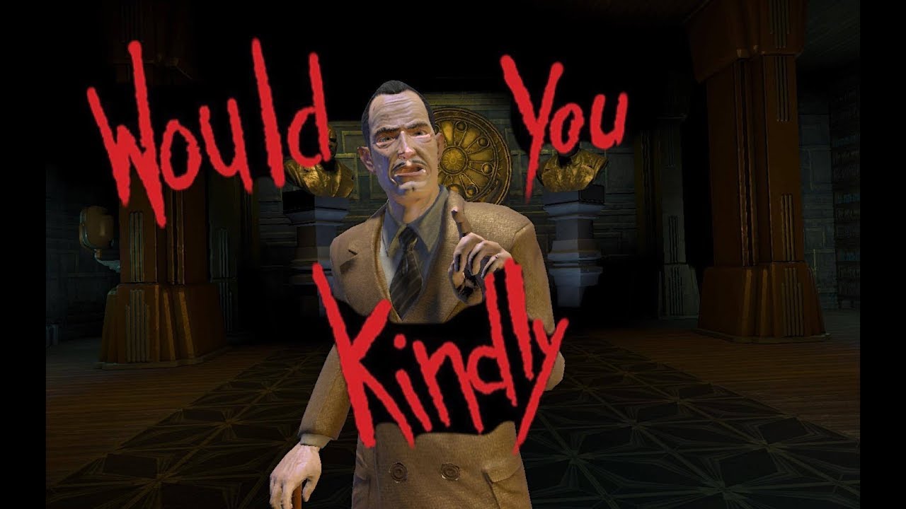 BioShock Would You Kindly Scene - YouTube