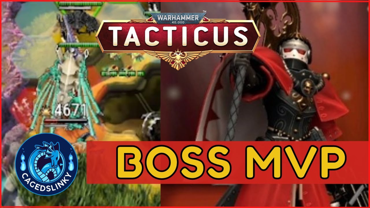 Roswitha Guild Boss Killer | Warhammer 40k Tacticus | MVP | Gameplay ...