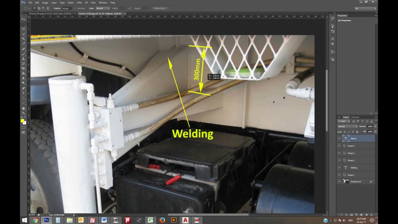 Development of a bracket with taper in AutoCAD - YouTube
