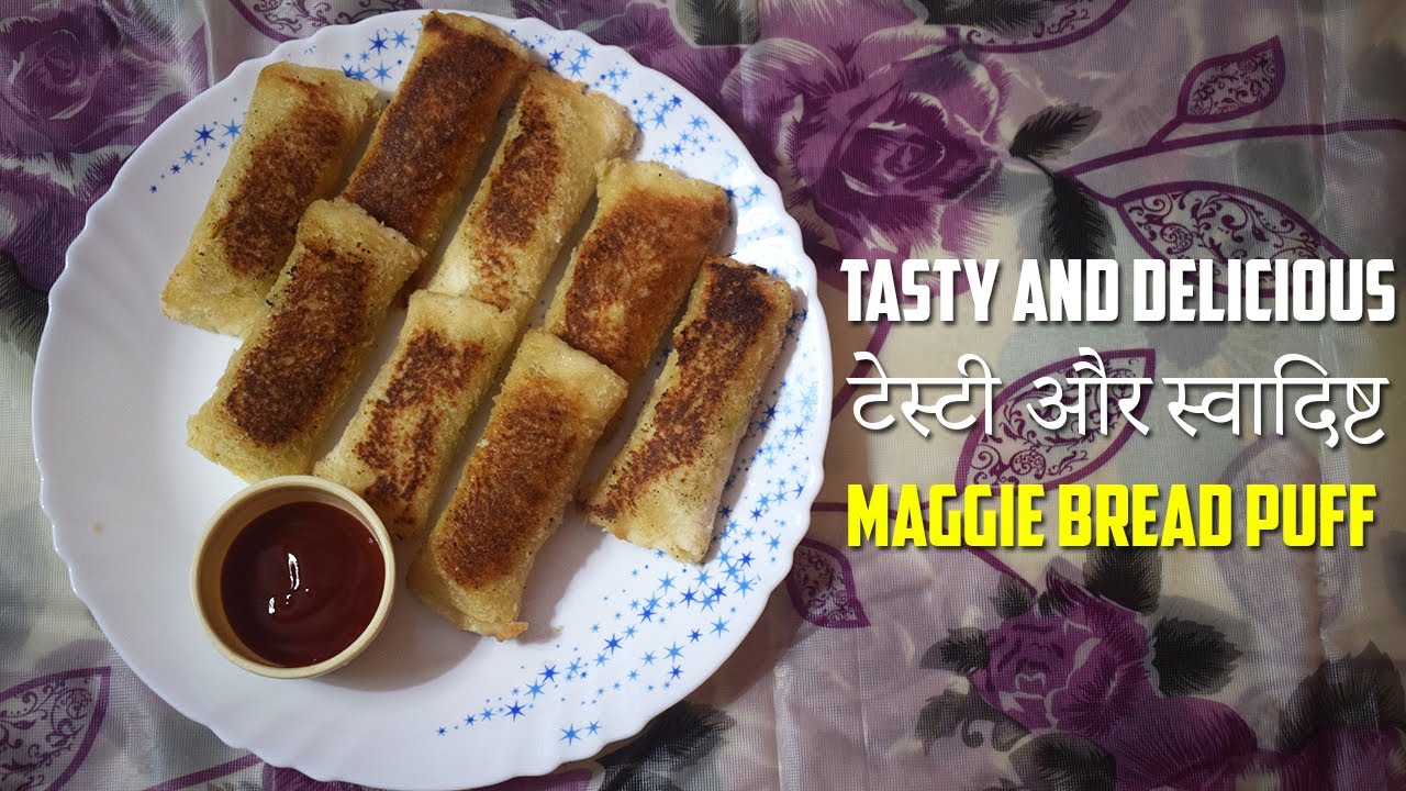 How to make maggie bread puff | Maggie Bread Puff Recipe | Maggie Bread ...