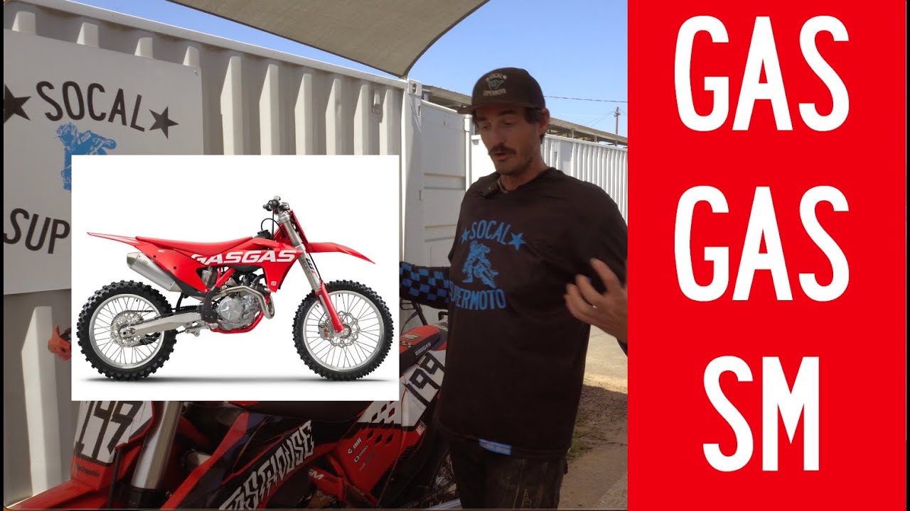 GasGas 450 Supermoto! (Red Husky?) - YouTube