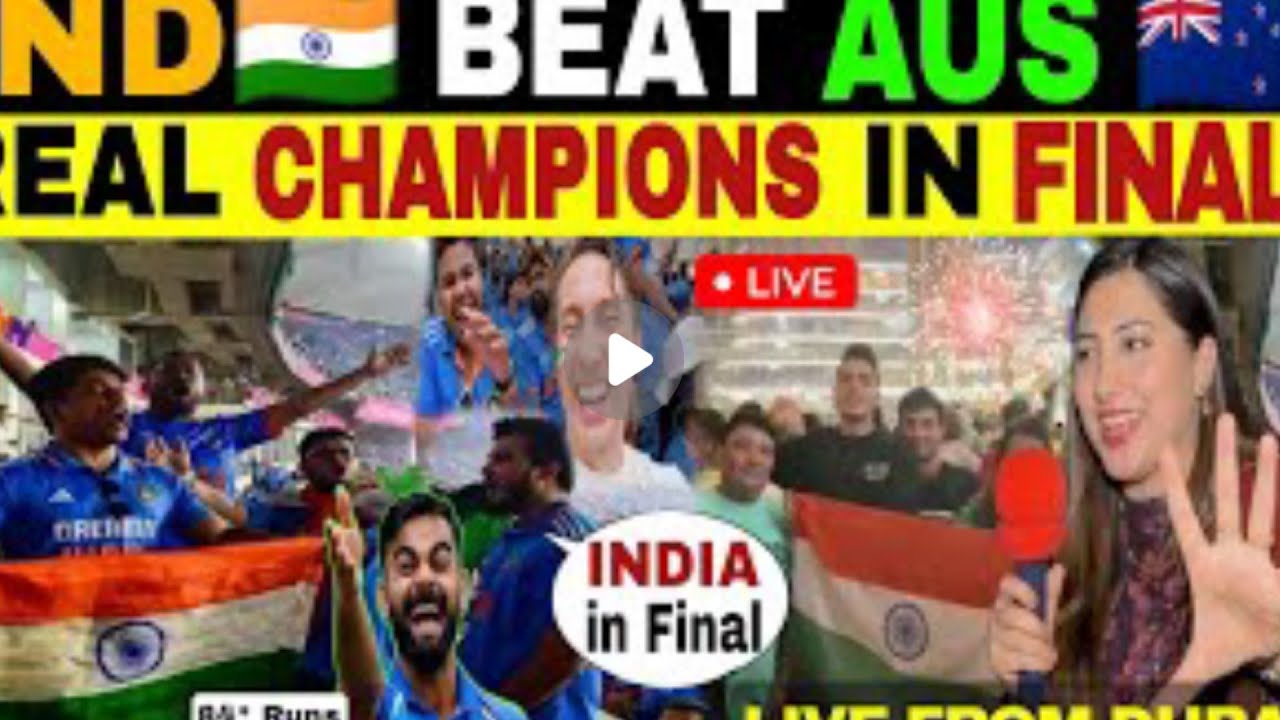 India anne australia , cohara ke final meet , poached gai - YouTube