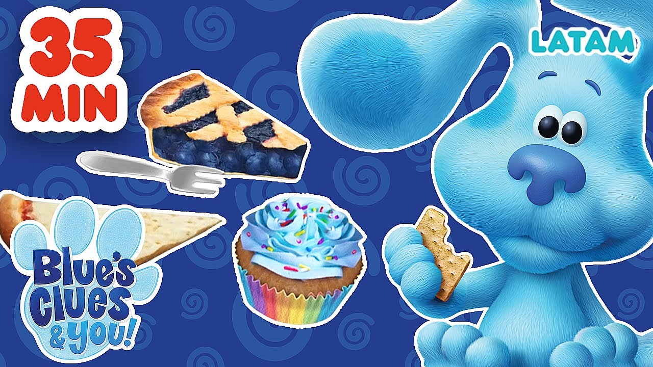 35 MIN de las comidas favoritas de Blue | Pistas de Blue y tú - YouTube