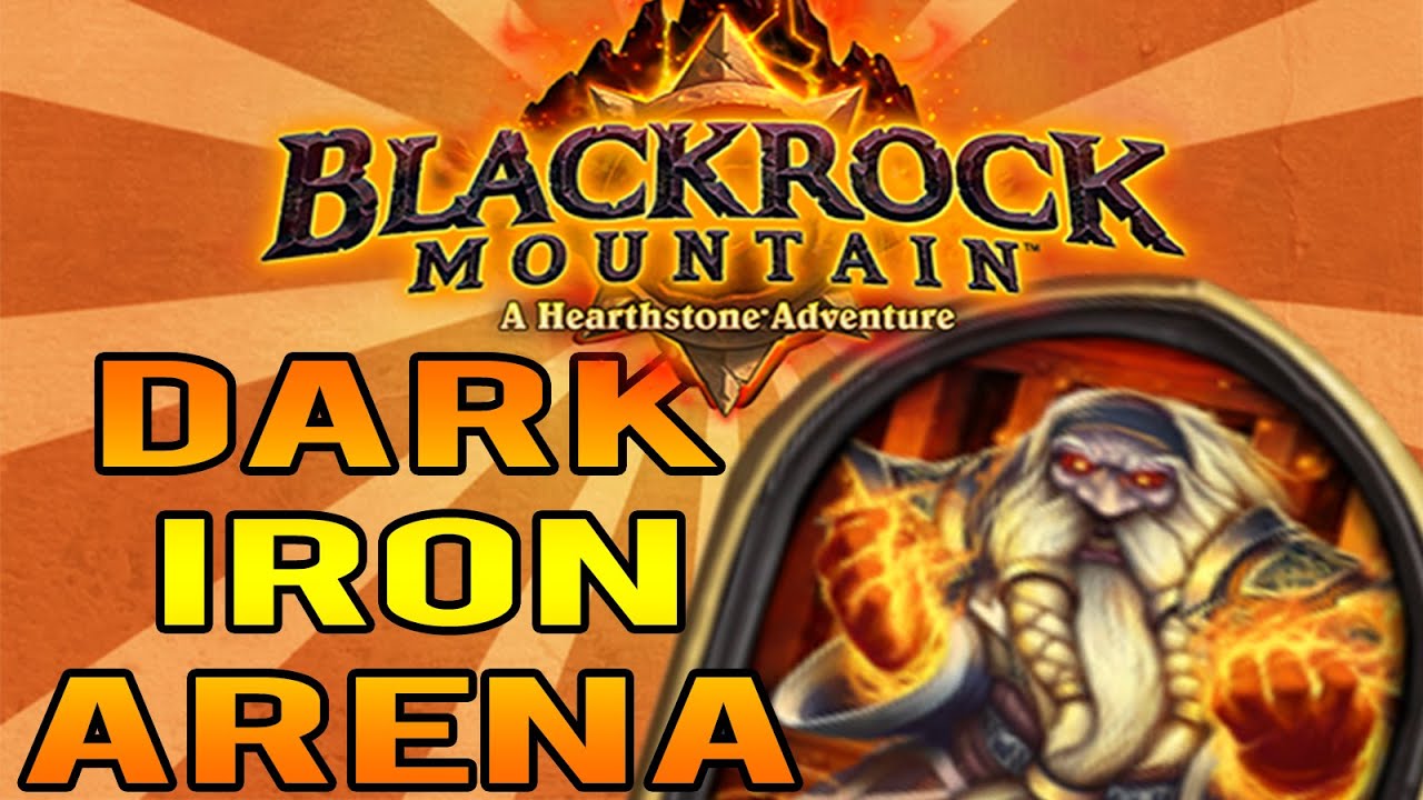 Hearthstone: Blackrock Mountain The Dark Iron Arena - Ramp Druid - YouTube