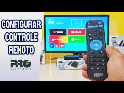 COMO CONFIGURAR O CONTROLE REMOTO DO TV BOX PRO ELETRONIC PARA ...