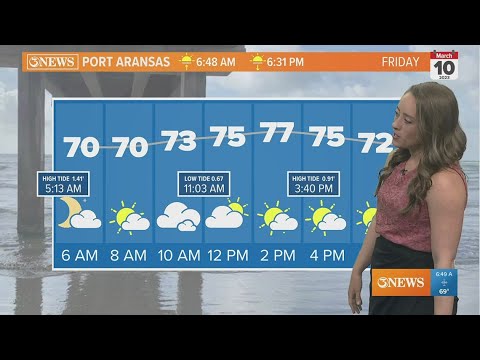 South Texas Spring Break forecast - YouTube