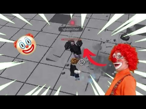 "spammer🤡" | Roblox The Strongest Battlegrounds - YouTube