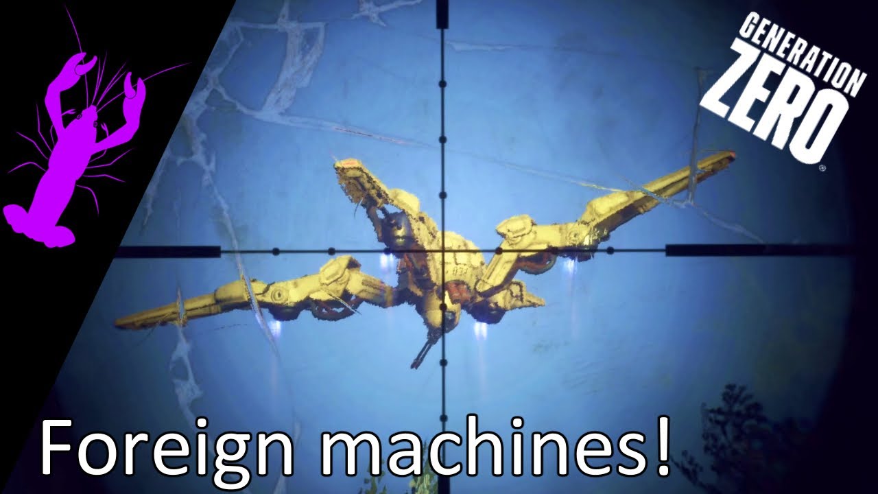 Generation Zero [9]: HUGE Flying Object! - YouTube