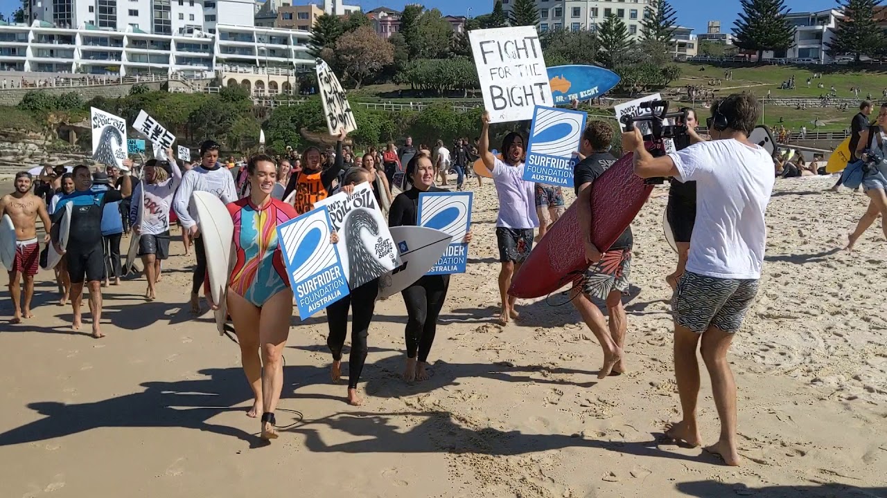Fight For The Bight. Surfrider Foundation. Bondi Beach, Sydney ...
