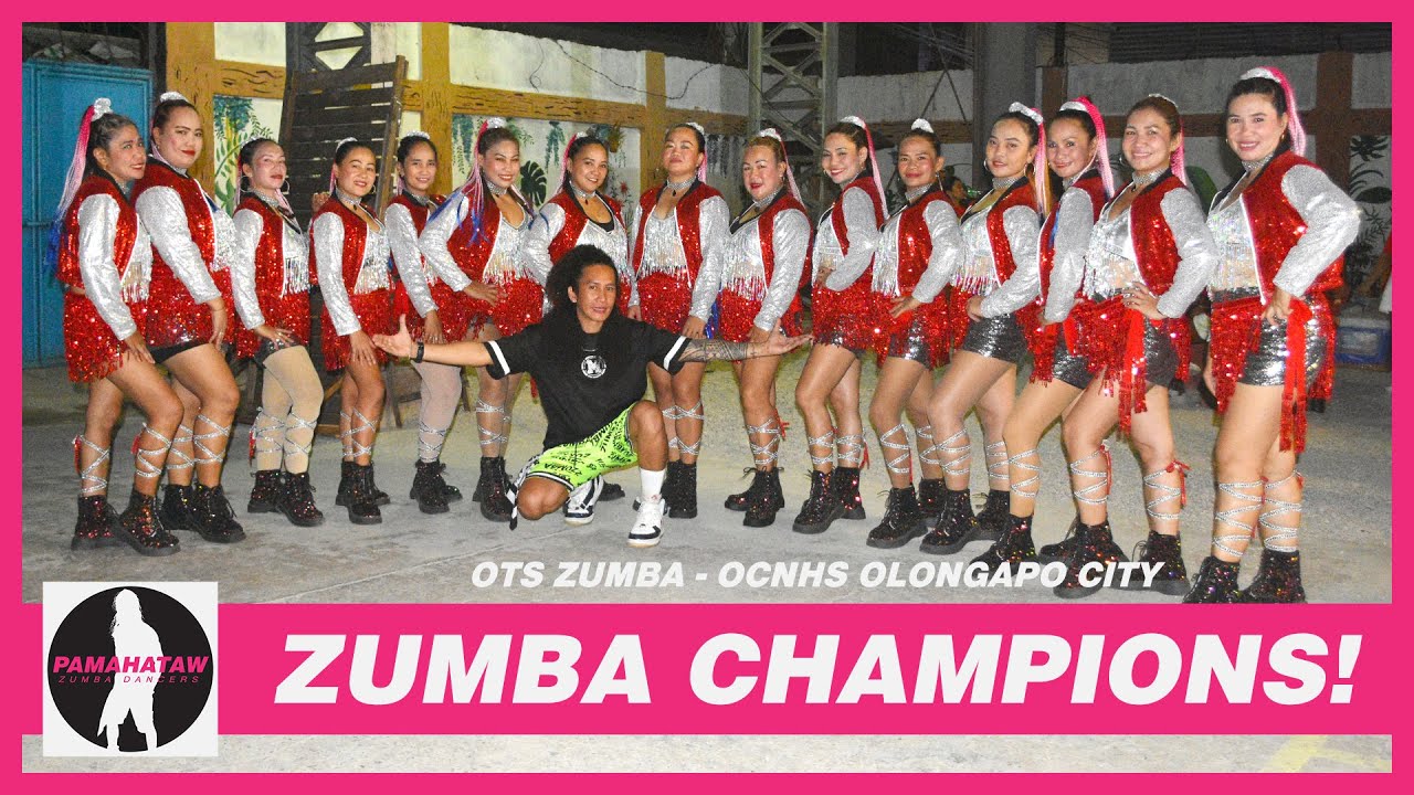 OTS Zumba Champion | OCNHS Olongapo | Zumba Competition - YouTube