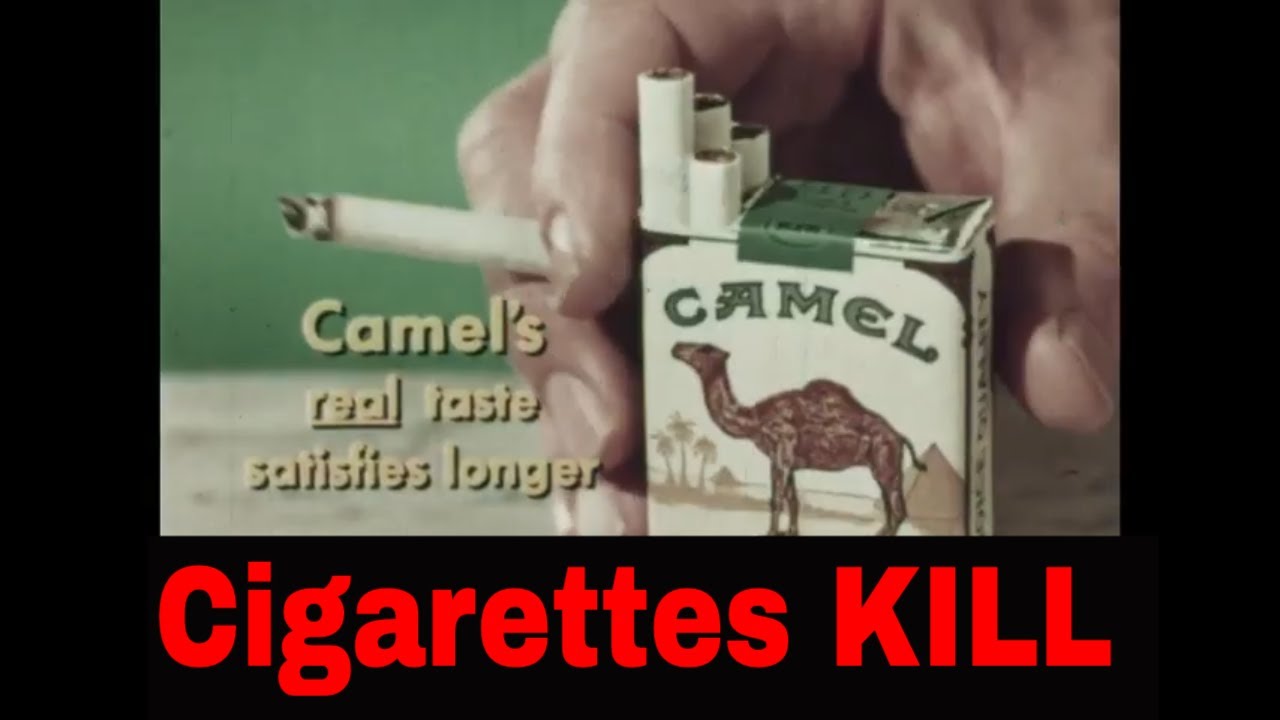 1960s VINTAGE CAMEL CIGARETTES TV COMMERCIALS "REAL TASTE SATISFIES ...