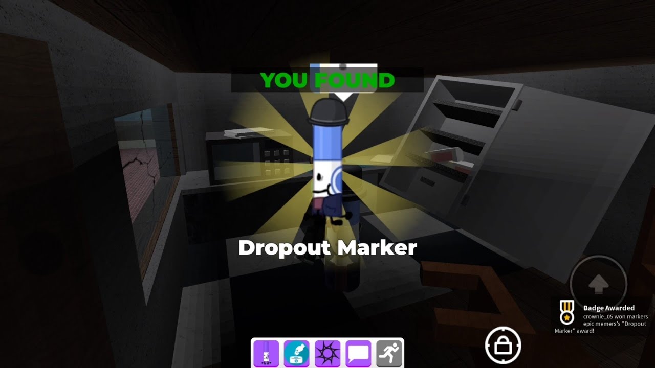 How to get ' Dropout Marker' | Roblox Find The Markers (237) - YouTube