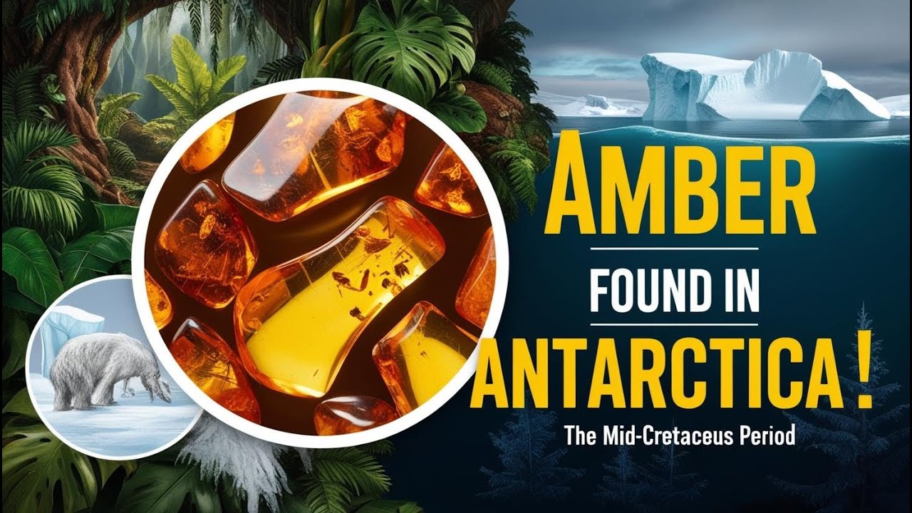 First-Ever Amber Discovery in Antarctica Reveals Prehistoric ...