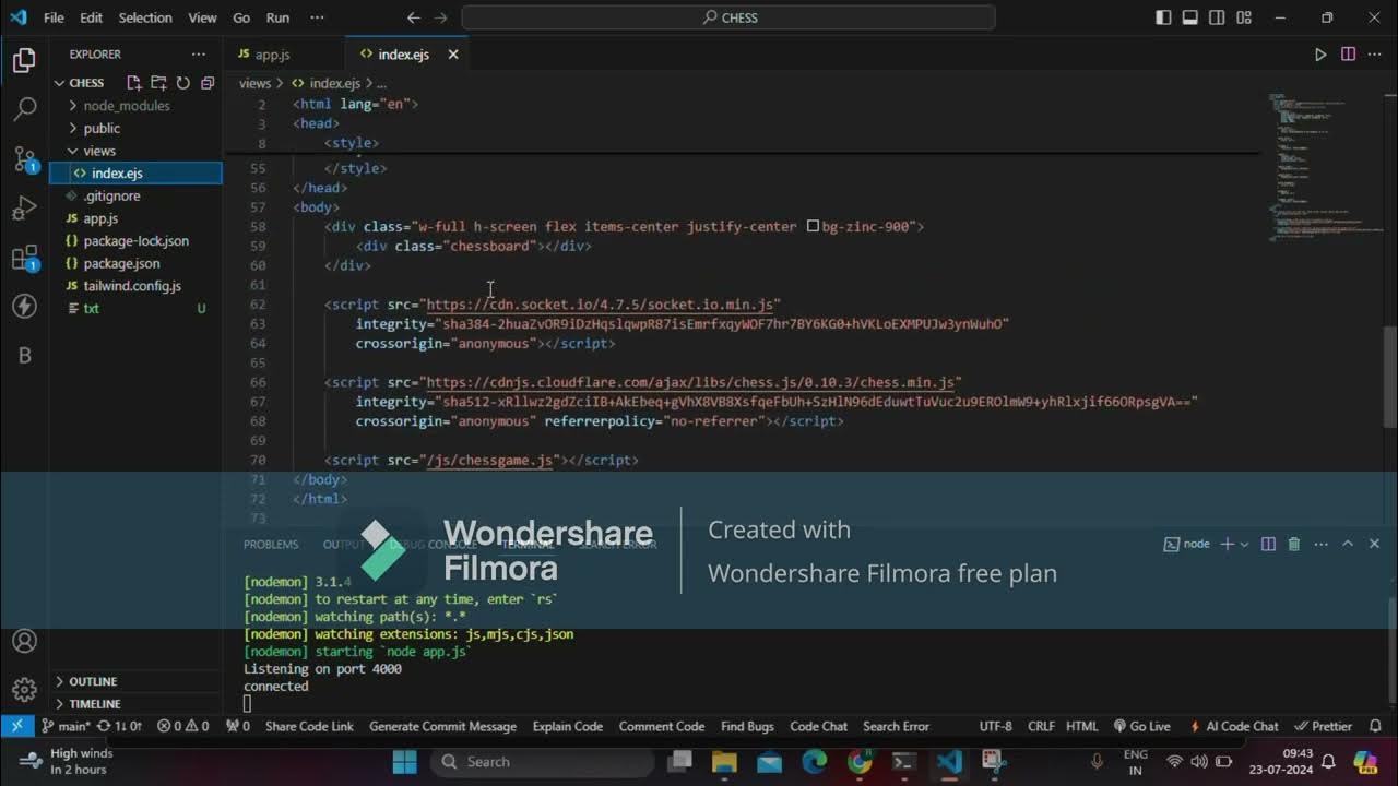 Master JavaScript by Building a Chess Game - YouTube