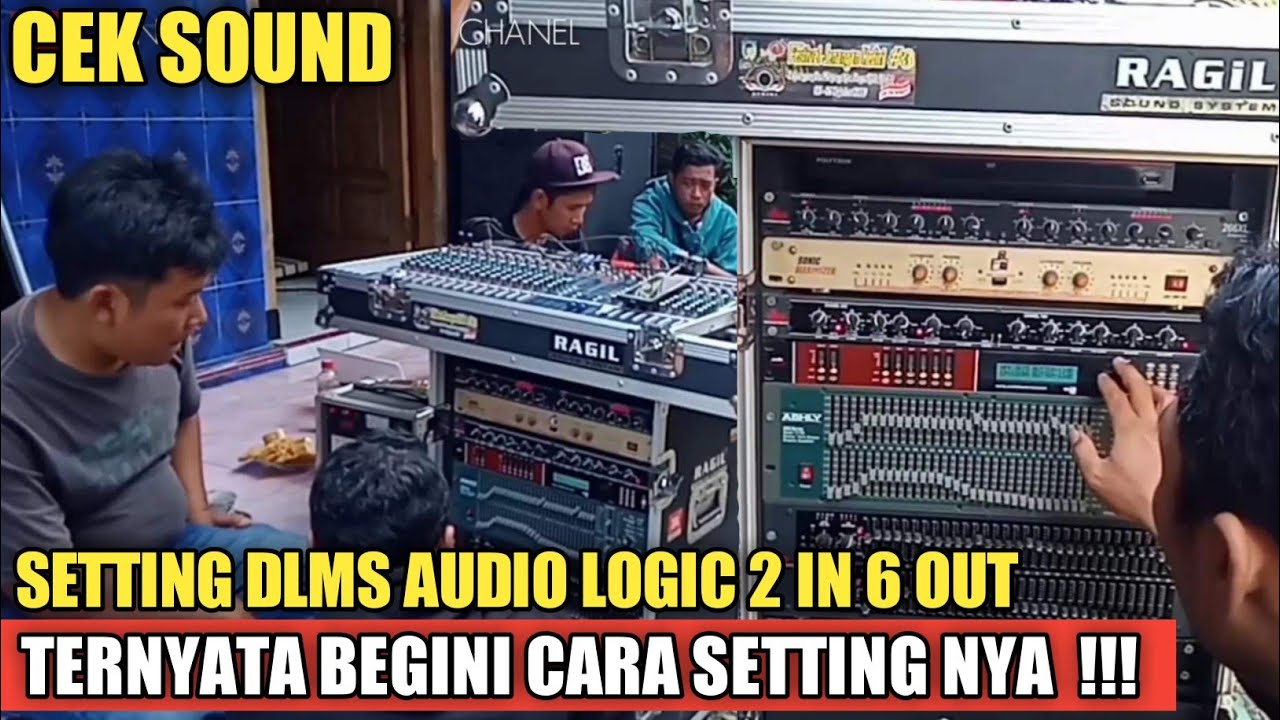 cek sound dan setting dlms audio logic - YouTube