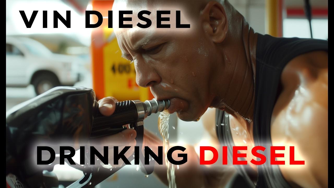 Vin Diesel drinking Diesel AI Video AI FlickNips version 2024 - YouTube