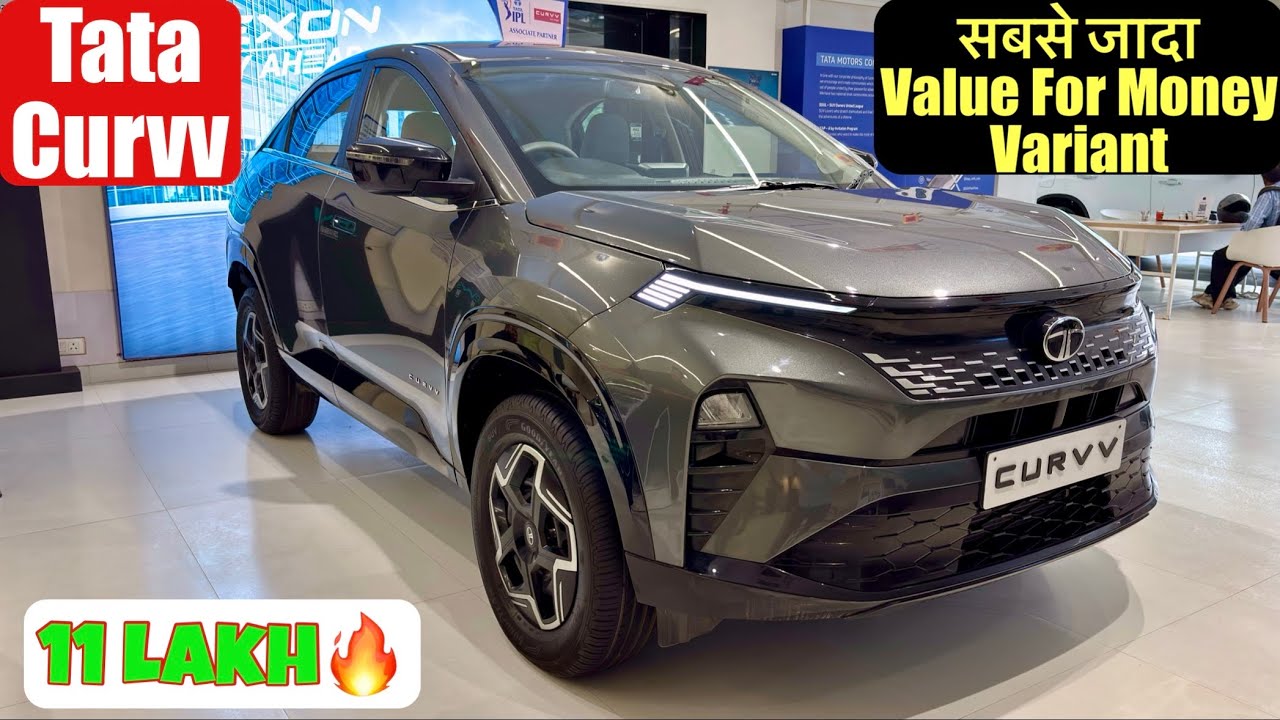 2025 New Tata Curvv Pure Plus Detailed Review | Features, On-Road Price ...