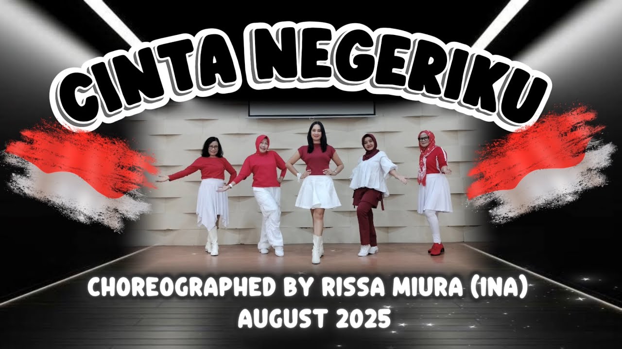 CINTA NEGERIKU ||LINE DANCE - YouTube