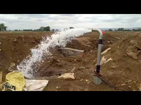 7.5HP, 10 stage 2.5 inch Bore water discharge 💦 - YouTube