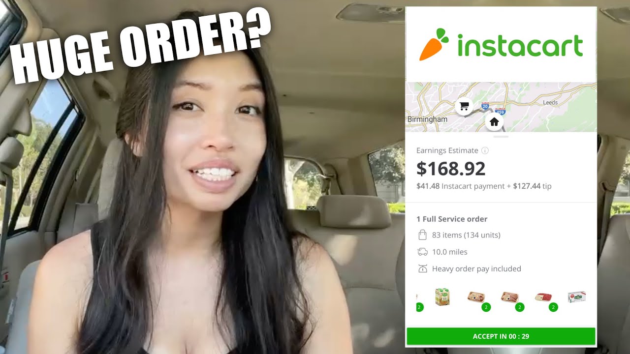 Instacart Shopper Tips for Carrying Large Orders - YouTube