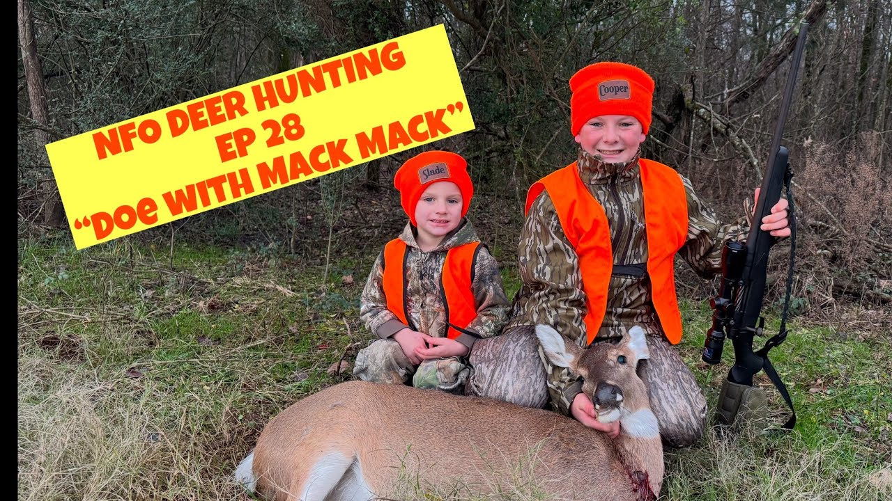 NFO DEER HUNTING EP 28 “Doe with Mack Mack “ - YouTube