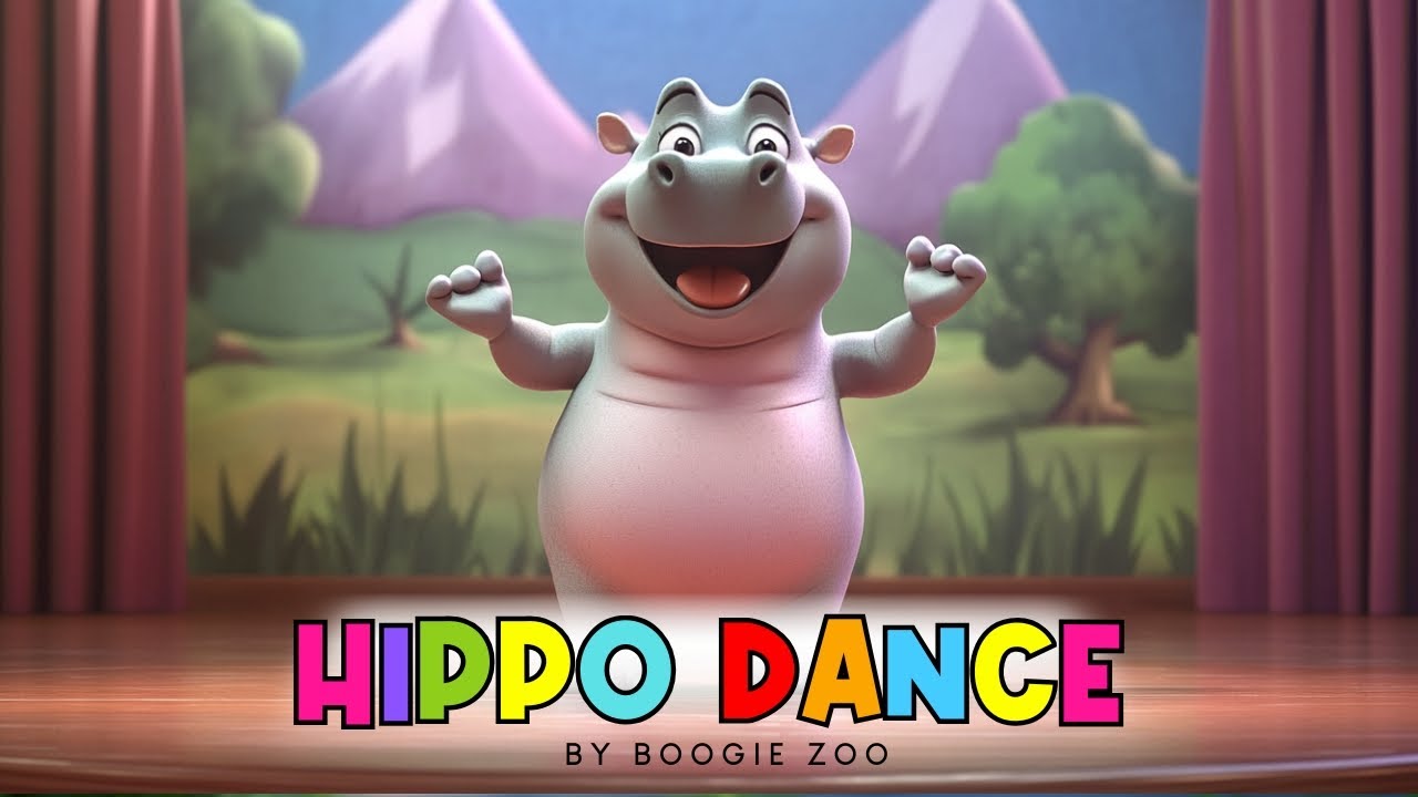 Hippo Dance 🦛 | Fun & Energetic Animal Dance Song for Kids | Boogie Zoo ...