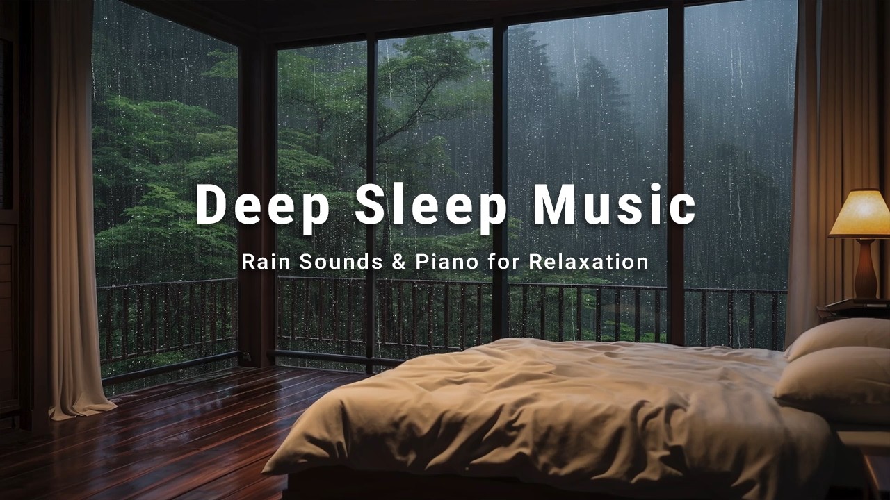 Relaxing Sleep Music with Soft Rain – Cozy Worm with Relaxing Music for ...