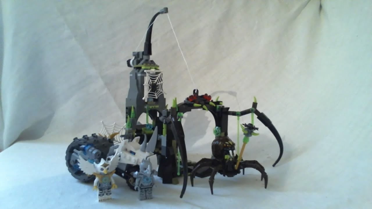 LEGO Live Construction : Legends of Chima's Spinlyn's Cavern (2/2 ...