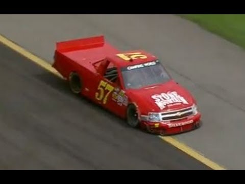Norm Benning hits the wall at Rockingham!! - YouTube