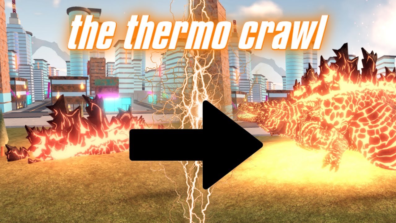 The Kaiju Universe Thermo Godzilla Crawl Mode: - YouTube