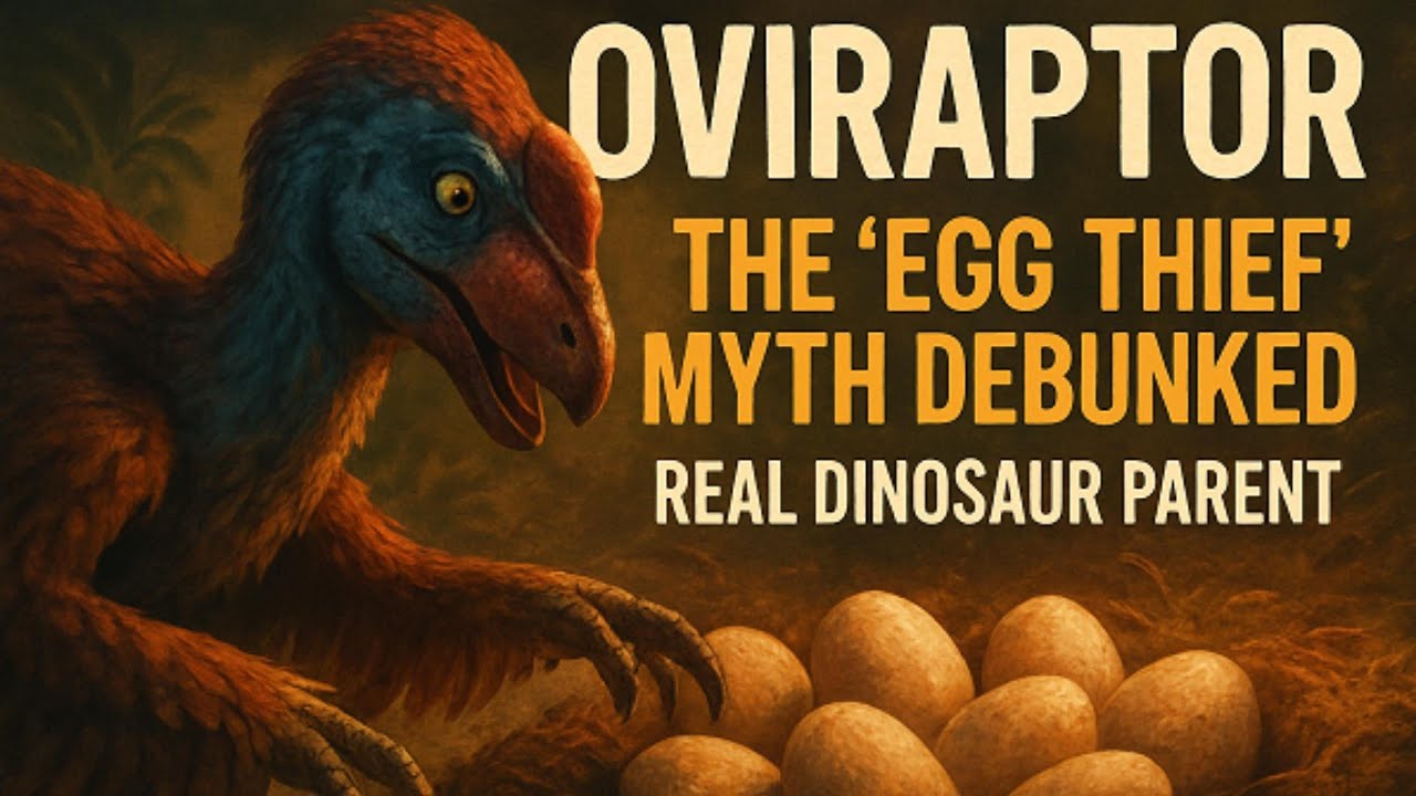 Oviraptor: The “Egg Thief” Myth Debunked (Real Dinosaur Parent) - YouTube