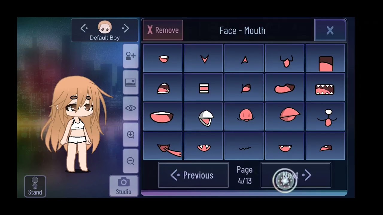 Making a preppy girl in gacha club - YouTube