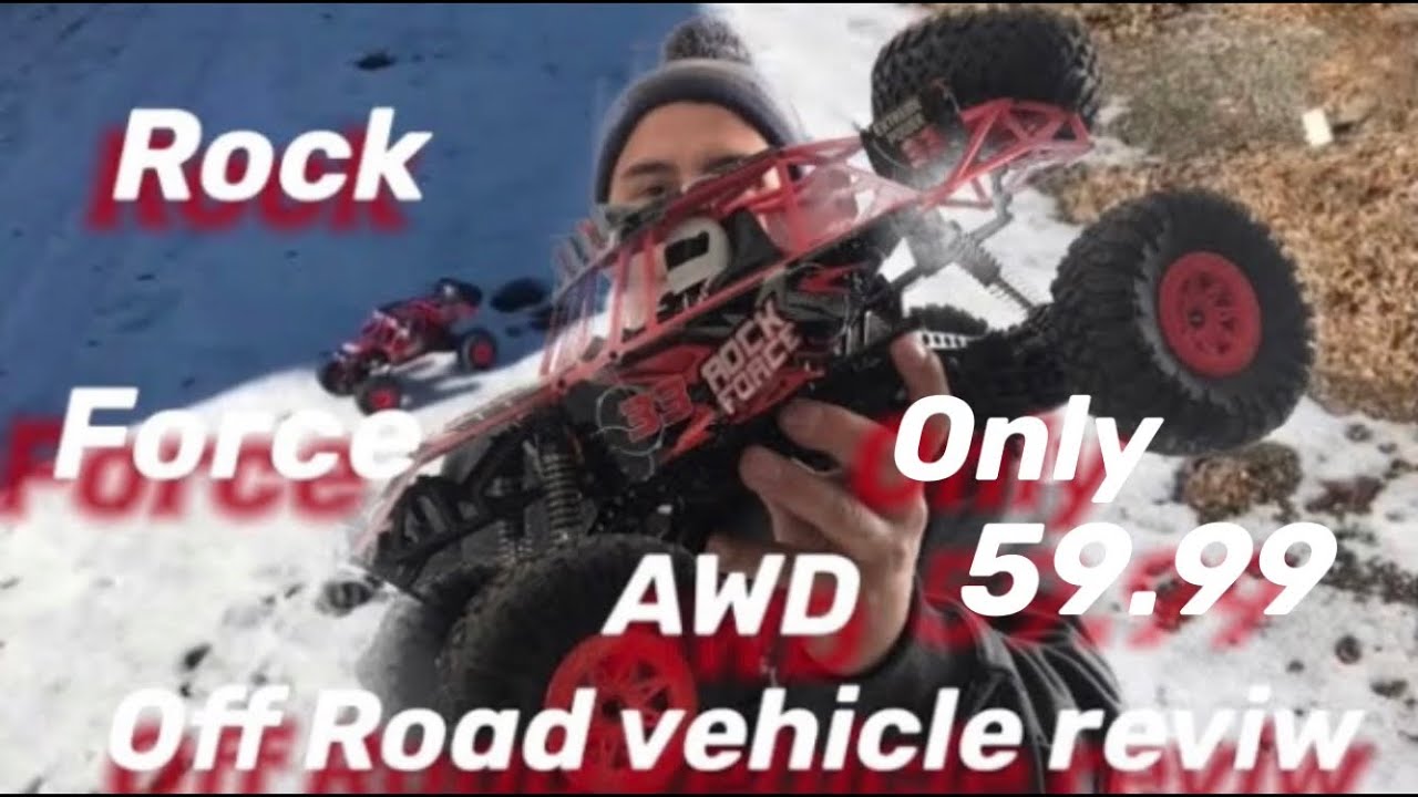 ROCK FORCE POWER FORCE RC 1:10scale Awd Off-road vehicle Unboxed and ...