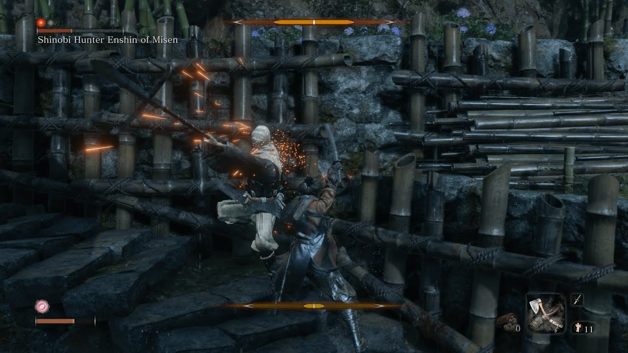 Shinobi Hunter Enshin of Misen | Sekiro: Shadows Die Twice - YouTube